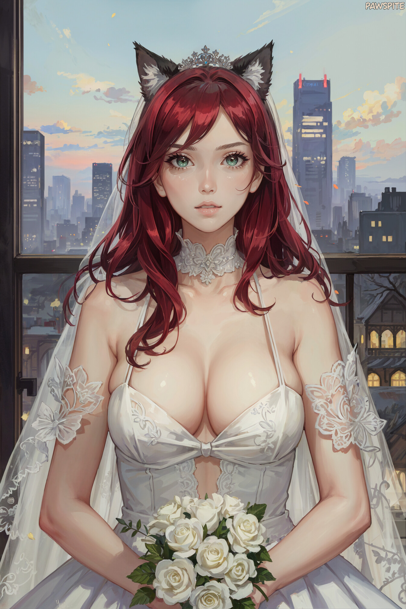 ArtStation - Catgirl Bride