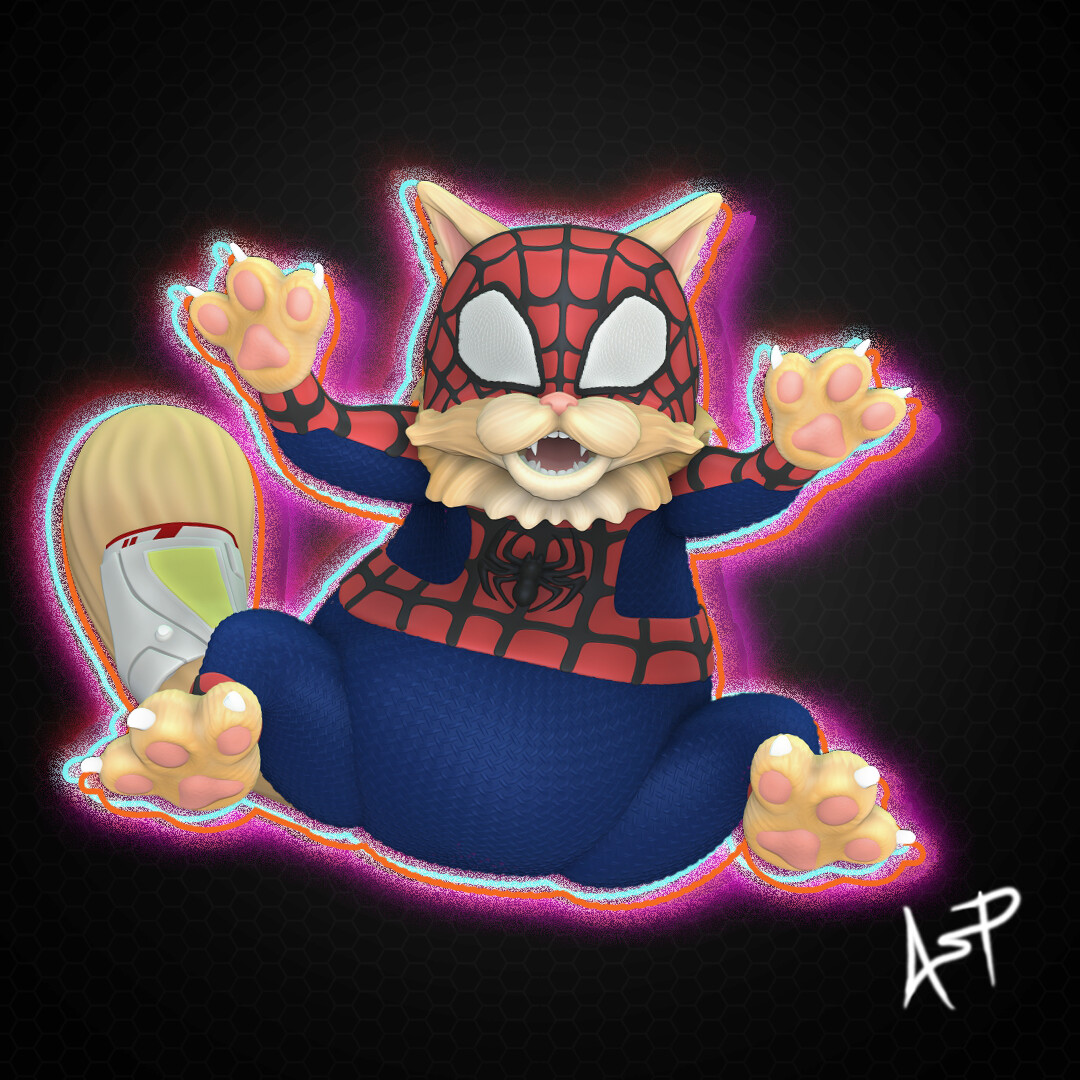 ArtStation - Spidercat