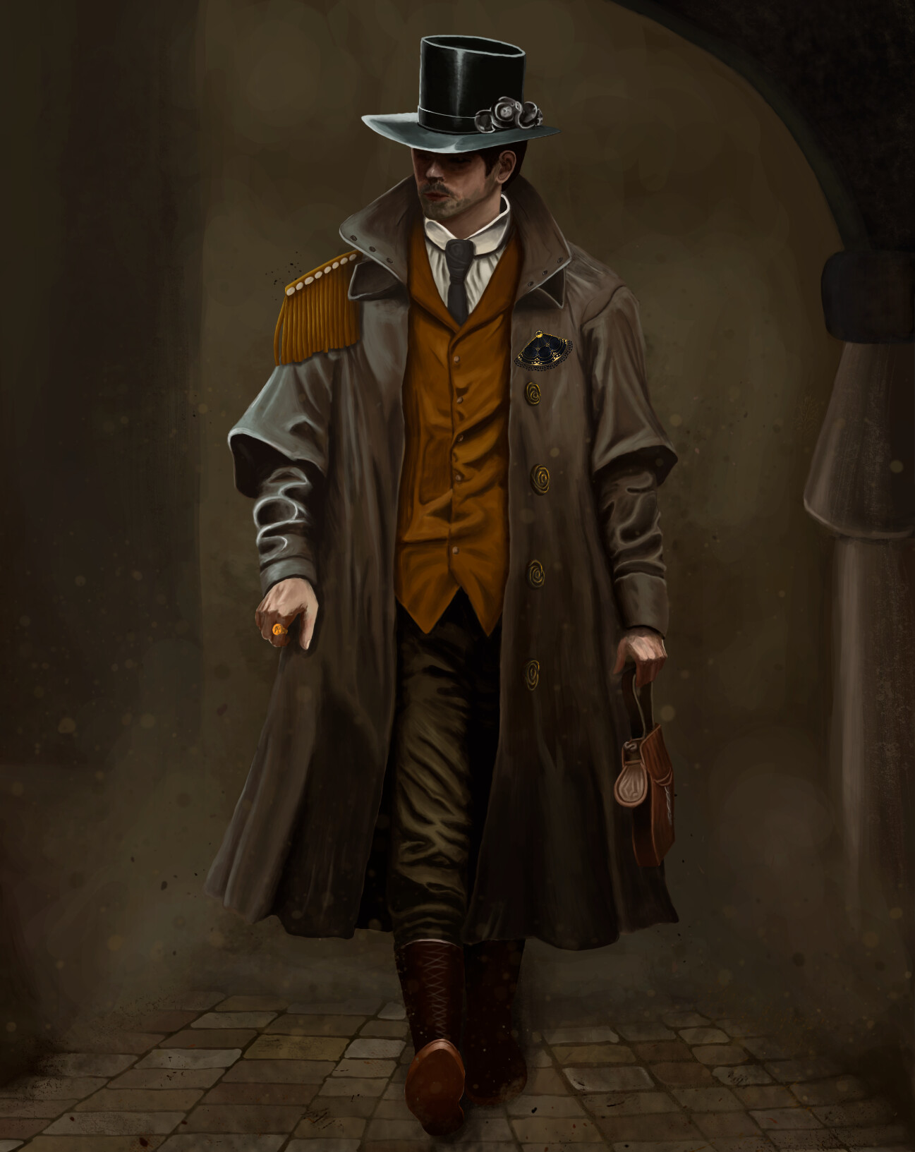 ArtStation - The Quartermaster of the Victorian era