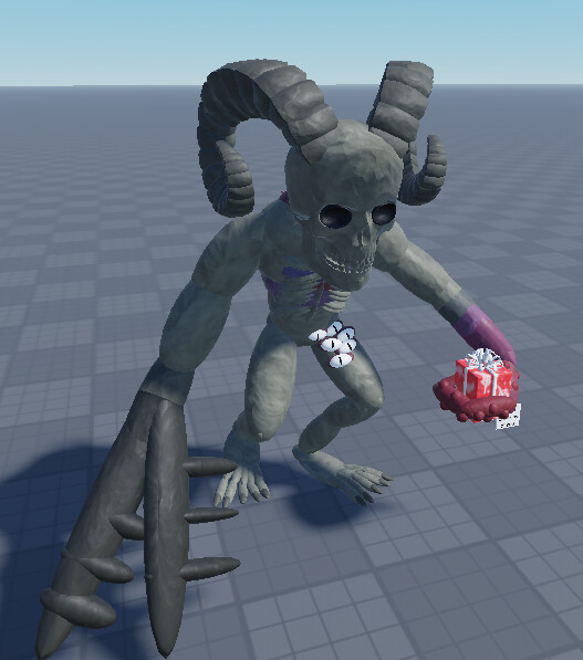 ArtStation - Wendigo - Model Showcase