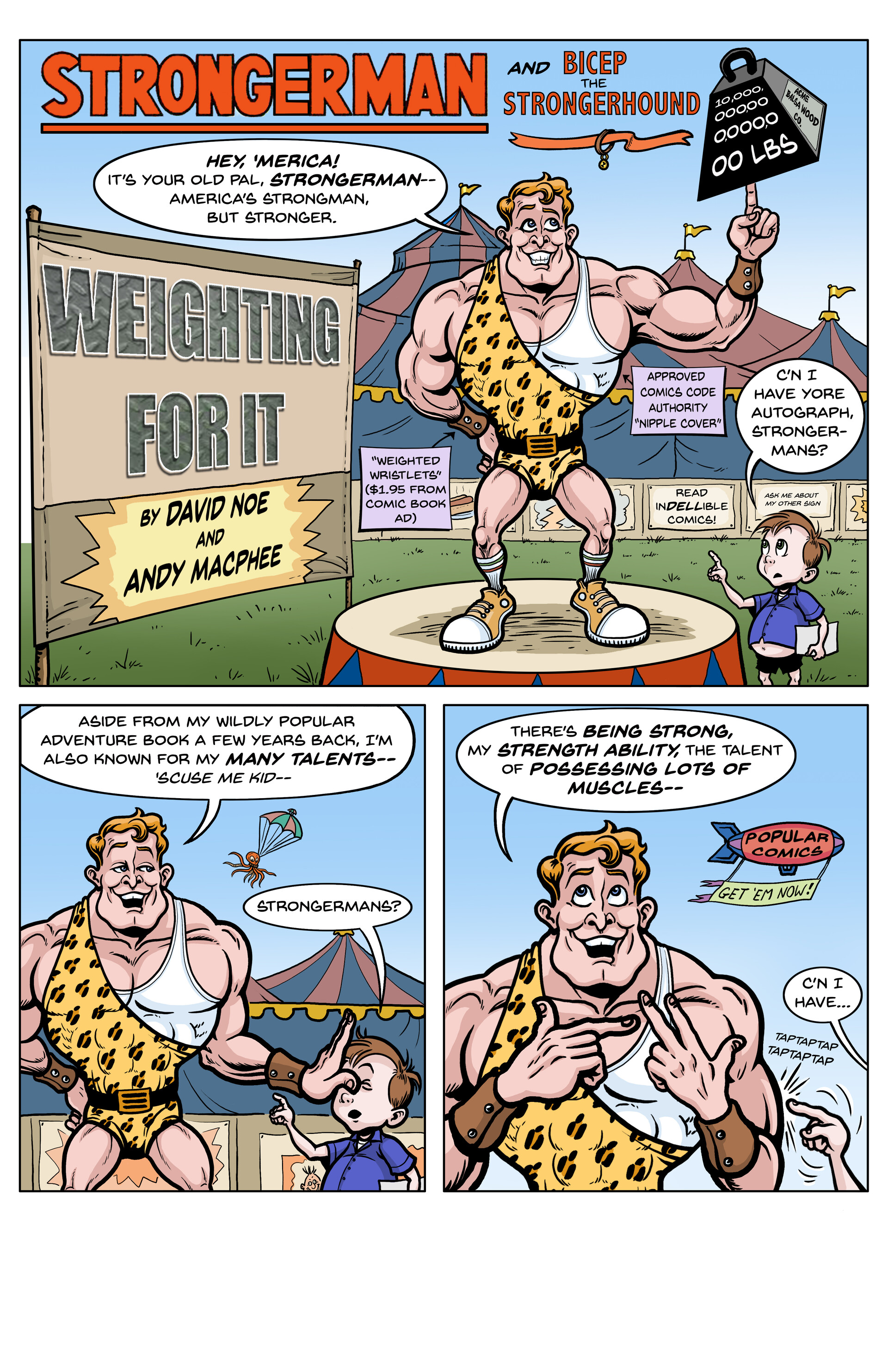 ArtStation - Strongerman "Weighting For It" - full story (written by ...