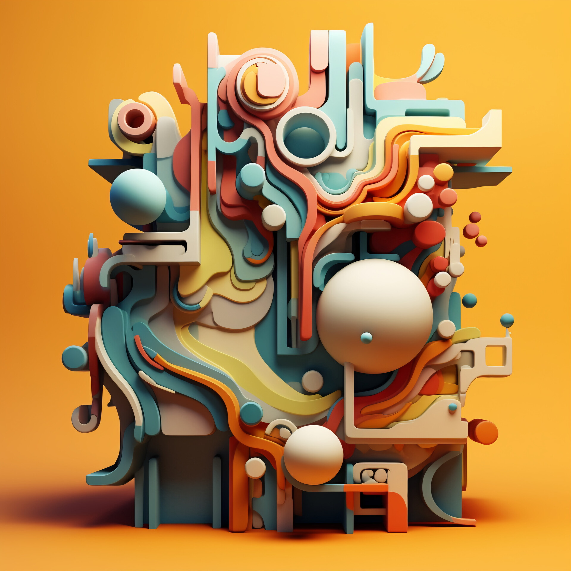 ArtStation - Surreal Macro Explorations of Shape and Form