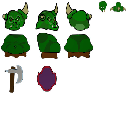 ArtStation - Beast Sprite Sheet