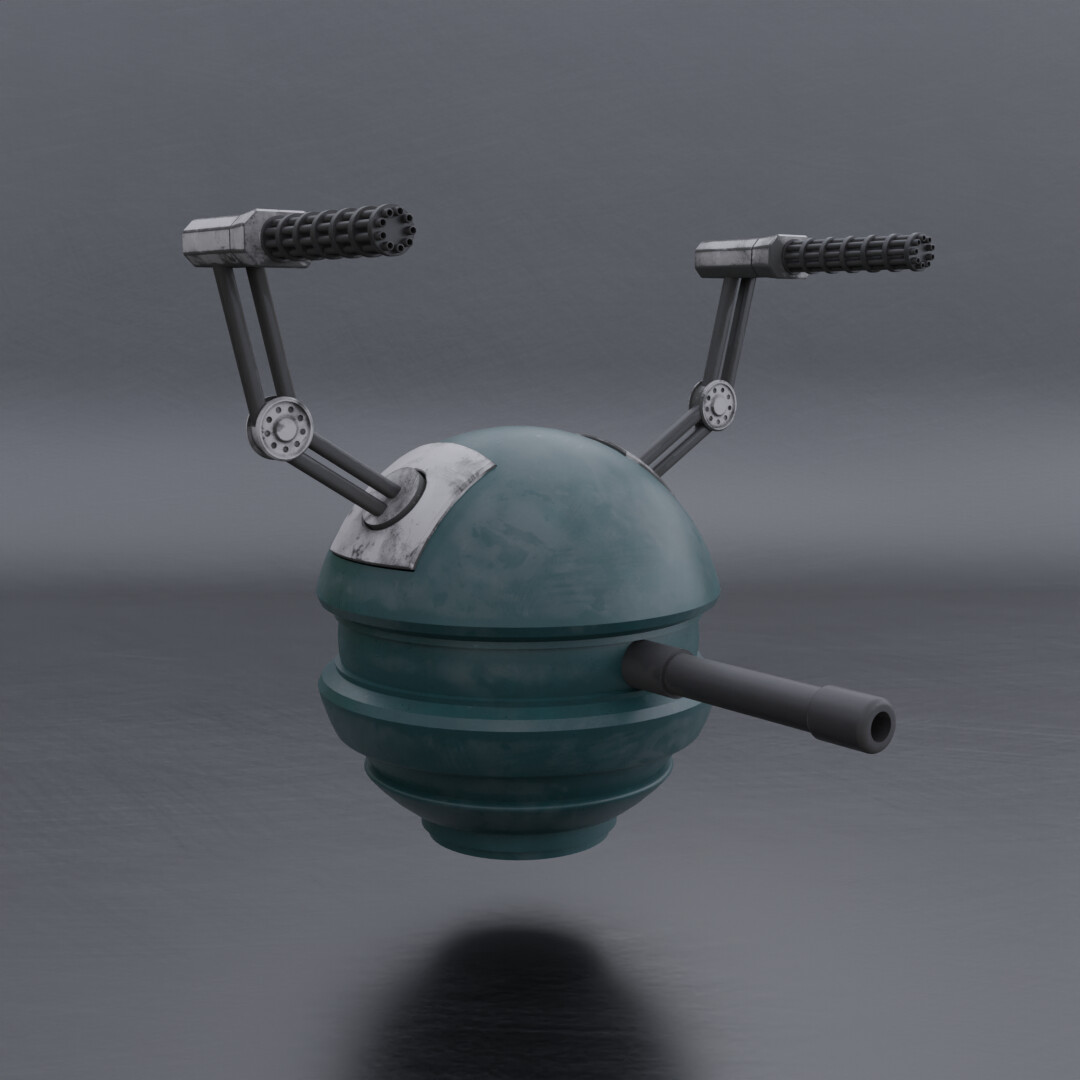 ArtStation - Gunly, the quick robot