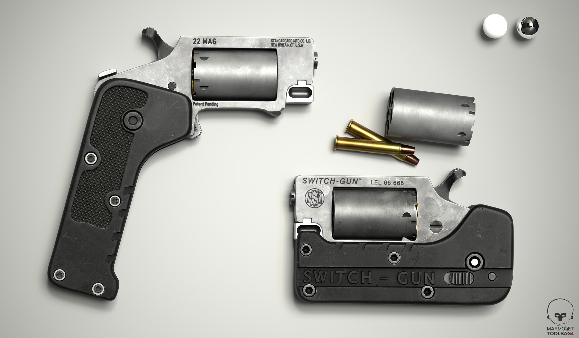 ArtStation - STANDARD MANUFACTURING'S SWITCH GUN