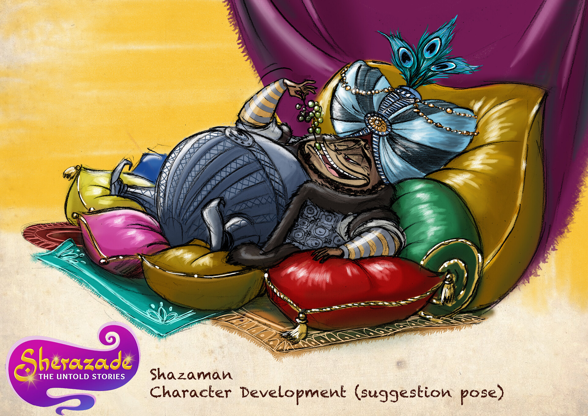 ArtStation - "Shazaman" Character Development (for Hahn Film AG)