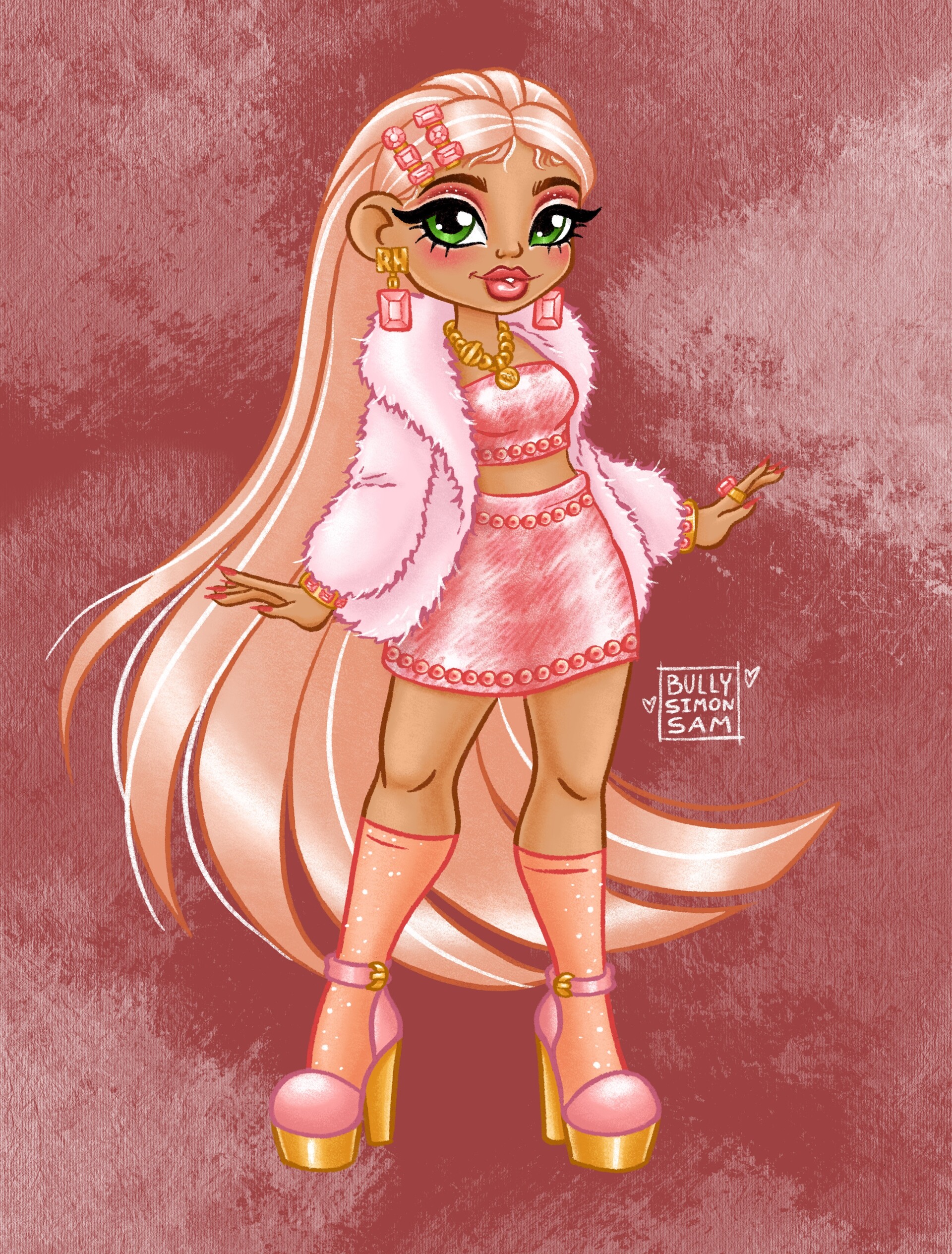 Rainbow Divas Trio from Rainbow High by BullySimonSam (Serafima M ...