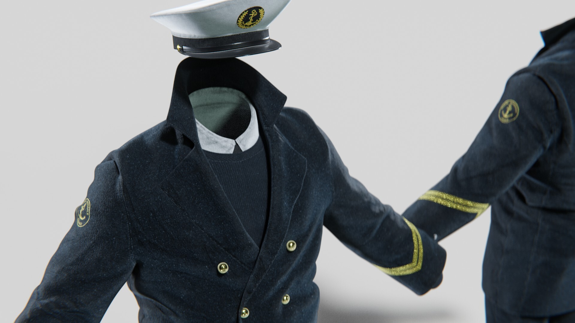 ArtStation - SOLDIER Navy uniforms