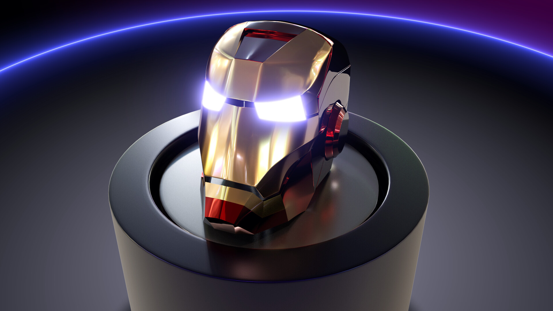 ArtStation - Iron Man Helmet | Iron Man