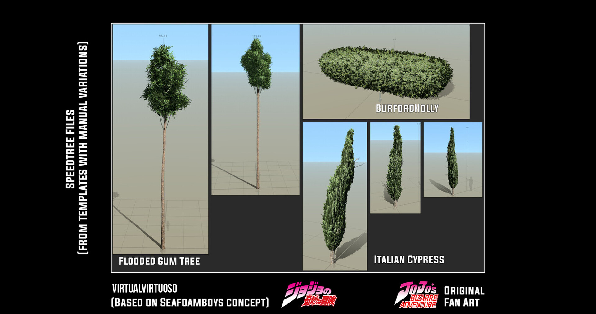 Leander - 'Morioh'- a JoJo's Bizarre Adventure Environment Scenery