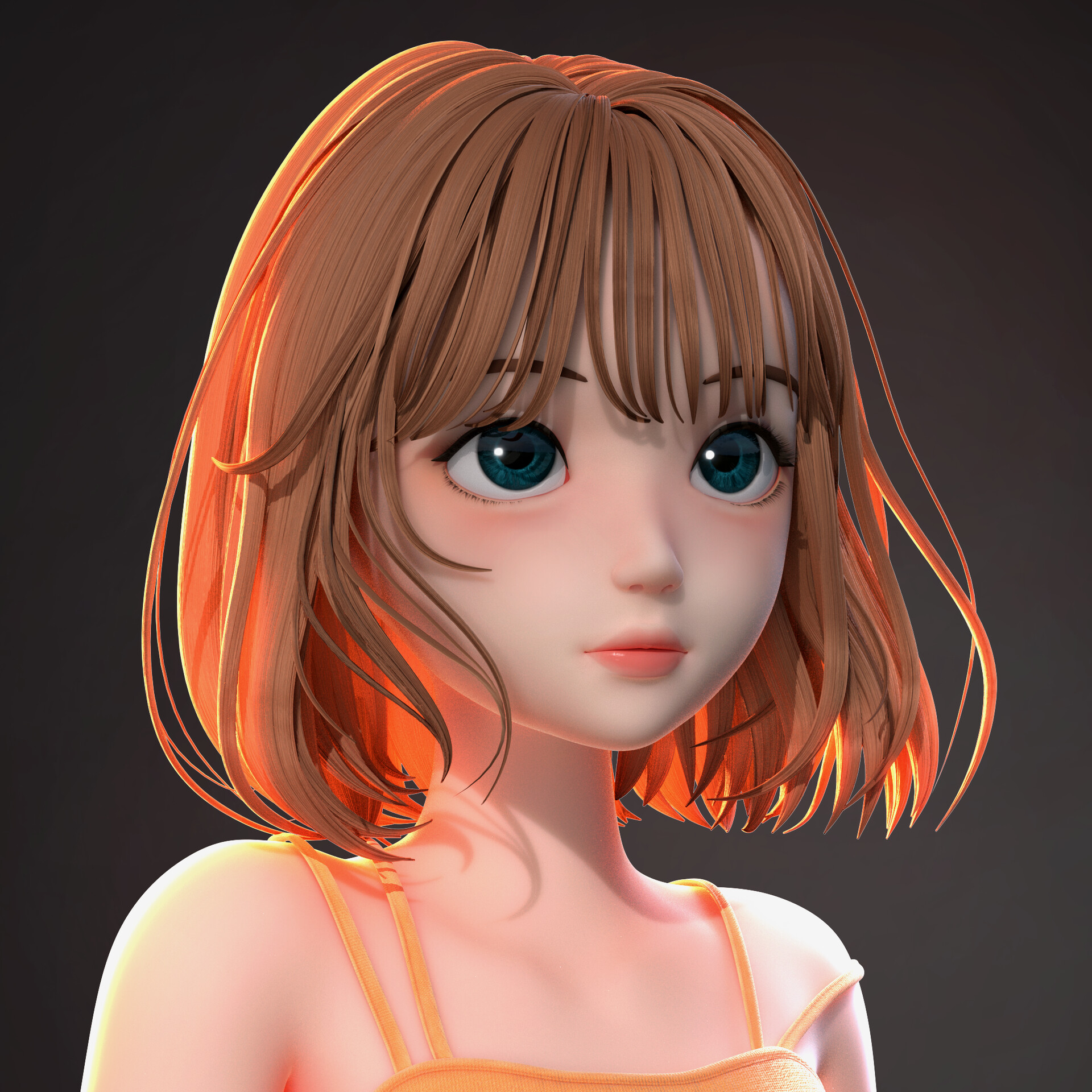 ArtStation - Girl_Brown