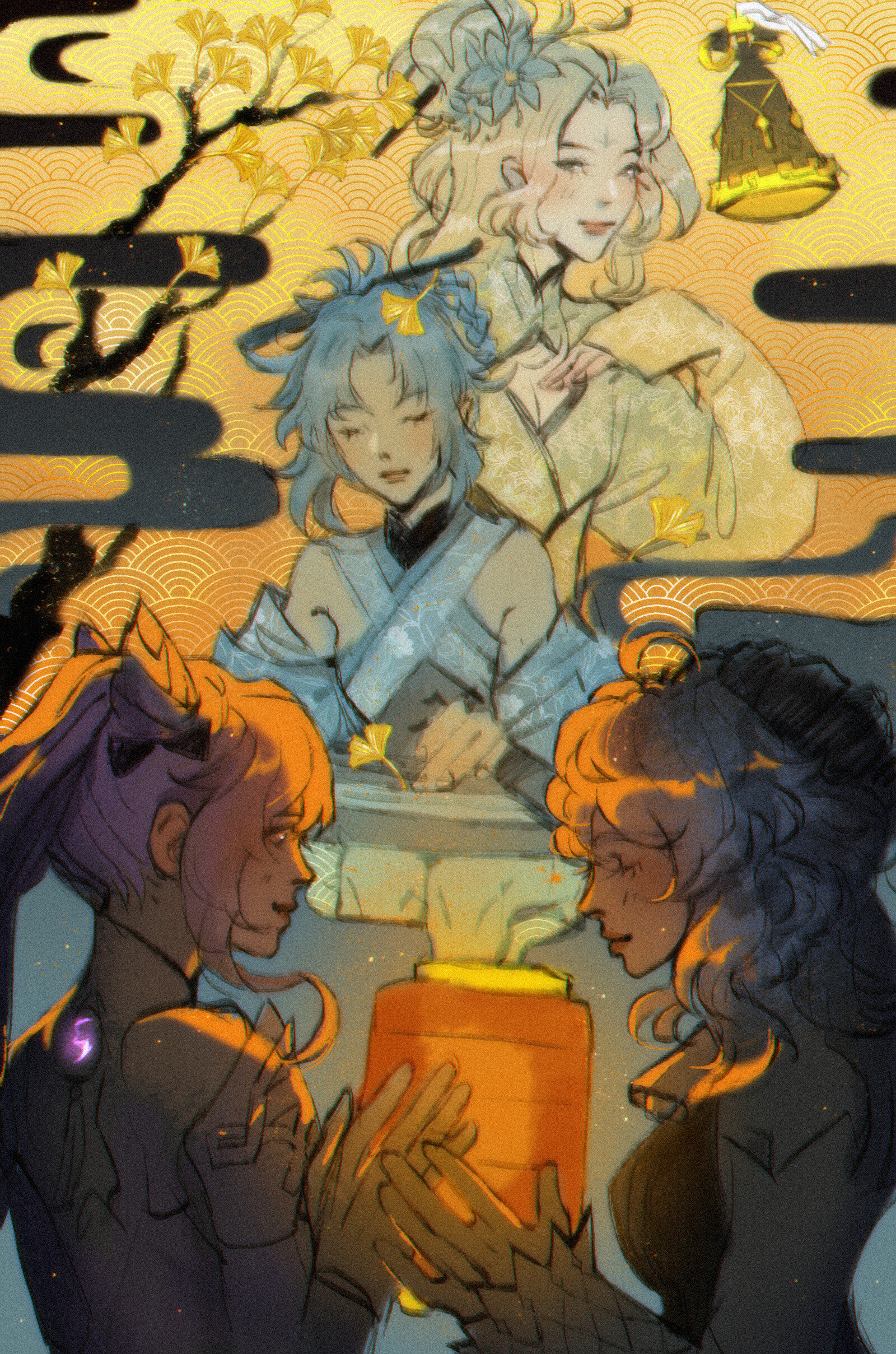 Artstation Genshin Impact Girls