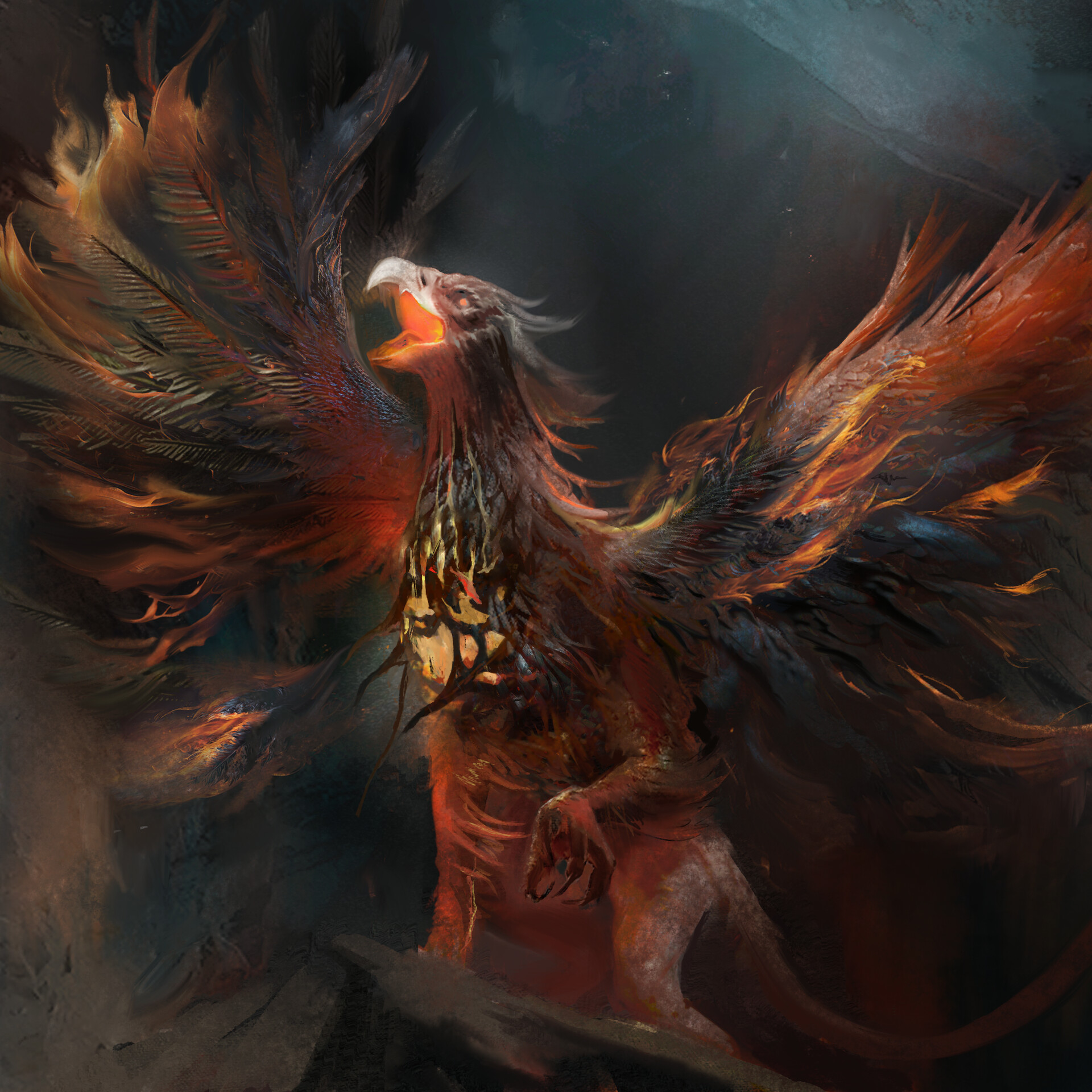 ArtStation - Immortal griffon