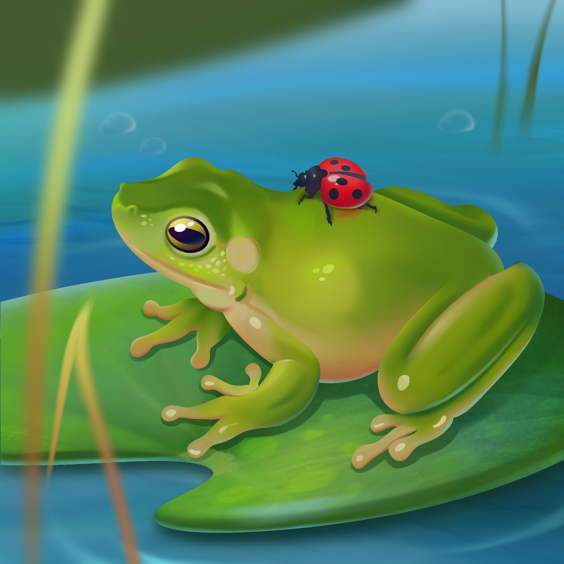 ArtStation - Frogling