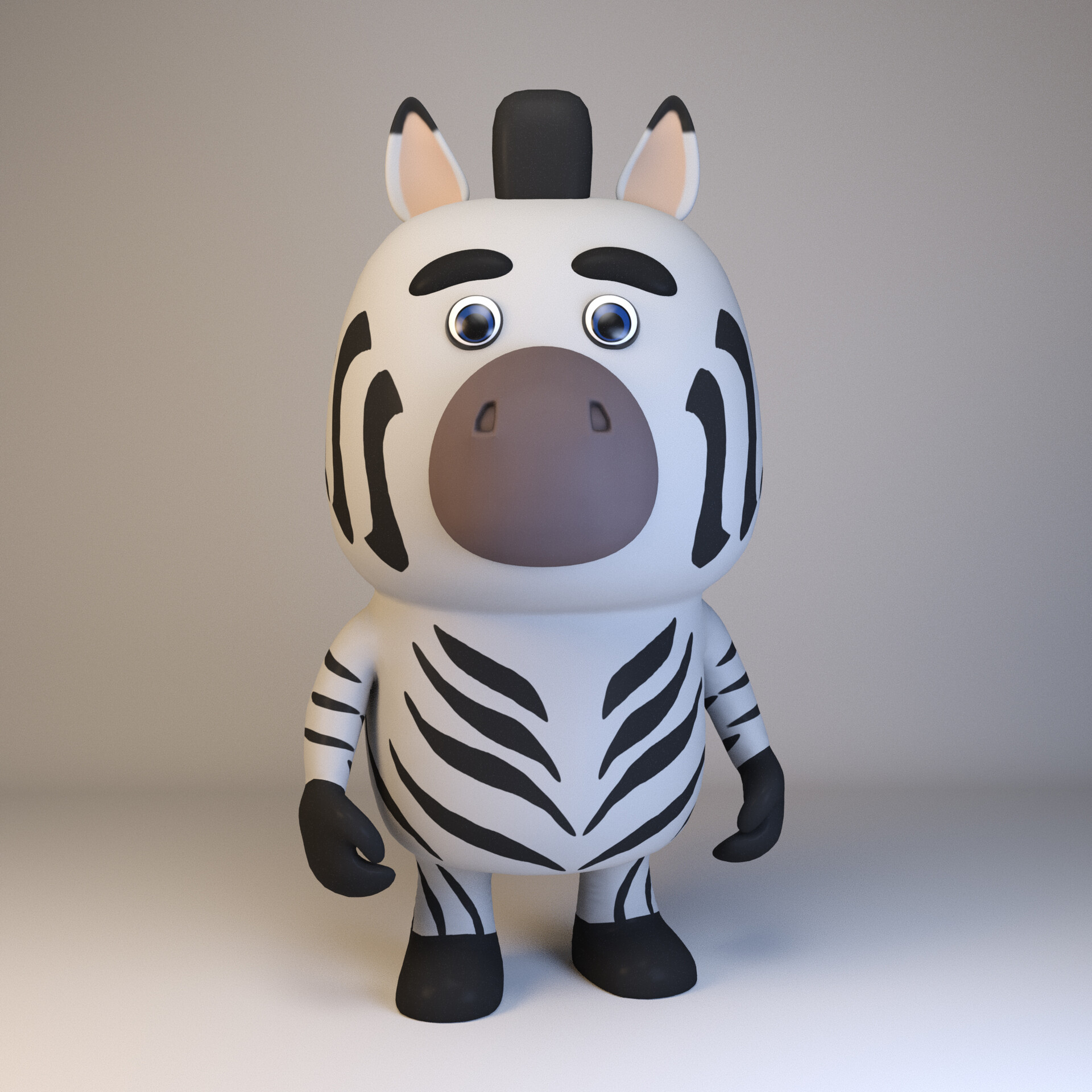 ArtStation - Ziggy The Zebra