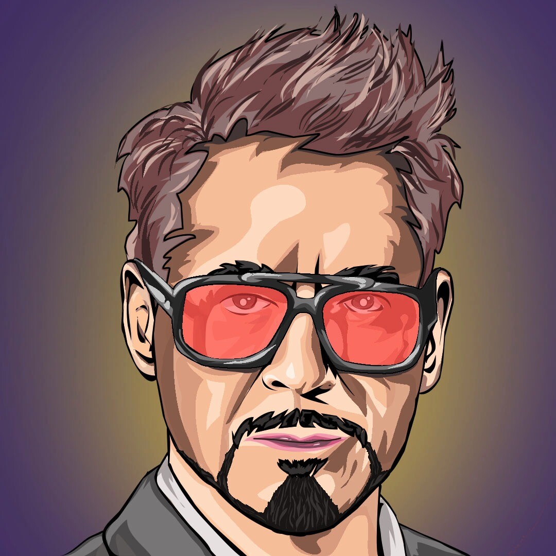 Tony Stark Vector