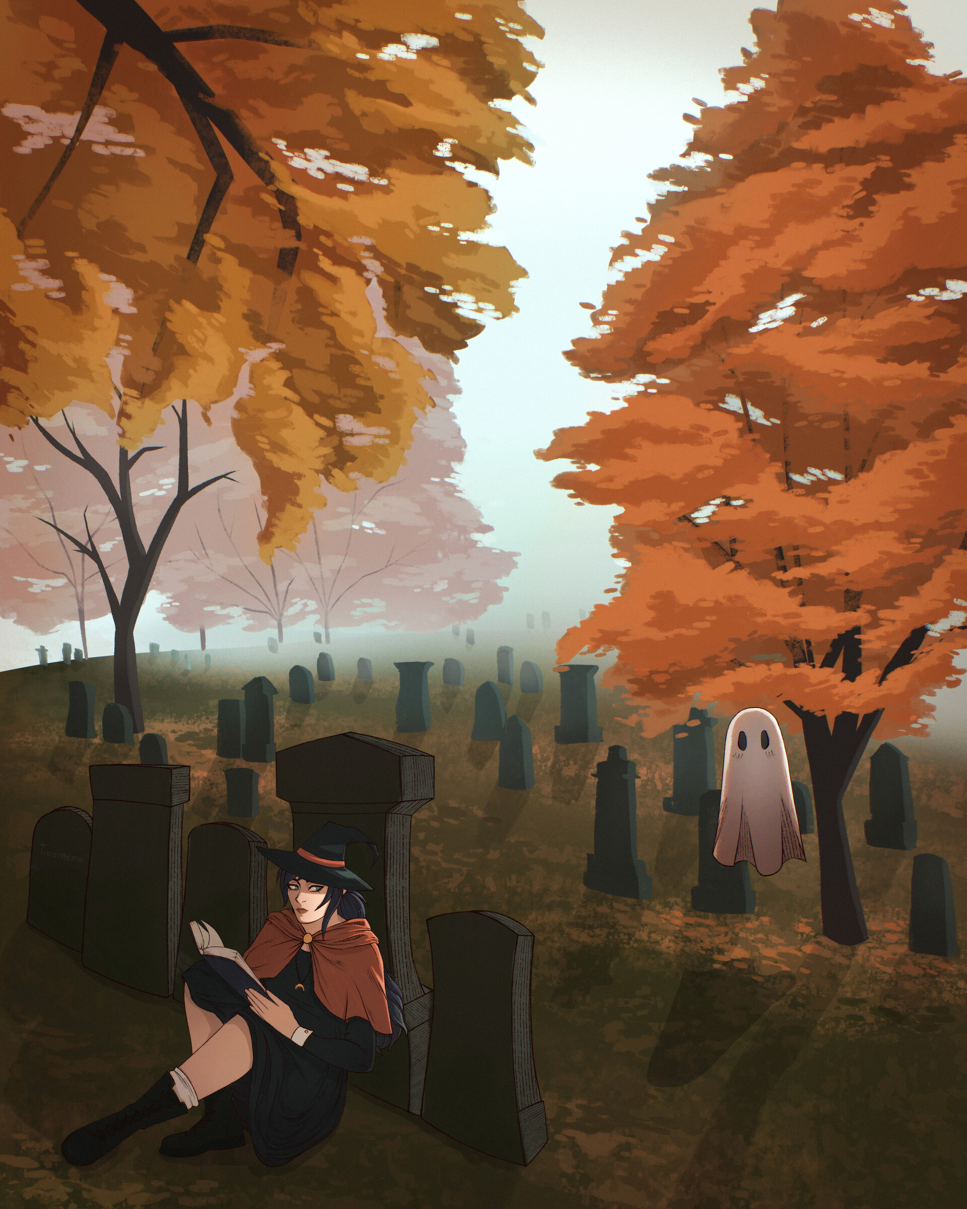 ArtStation - Halloween Illustration #1