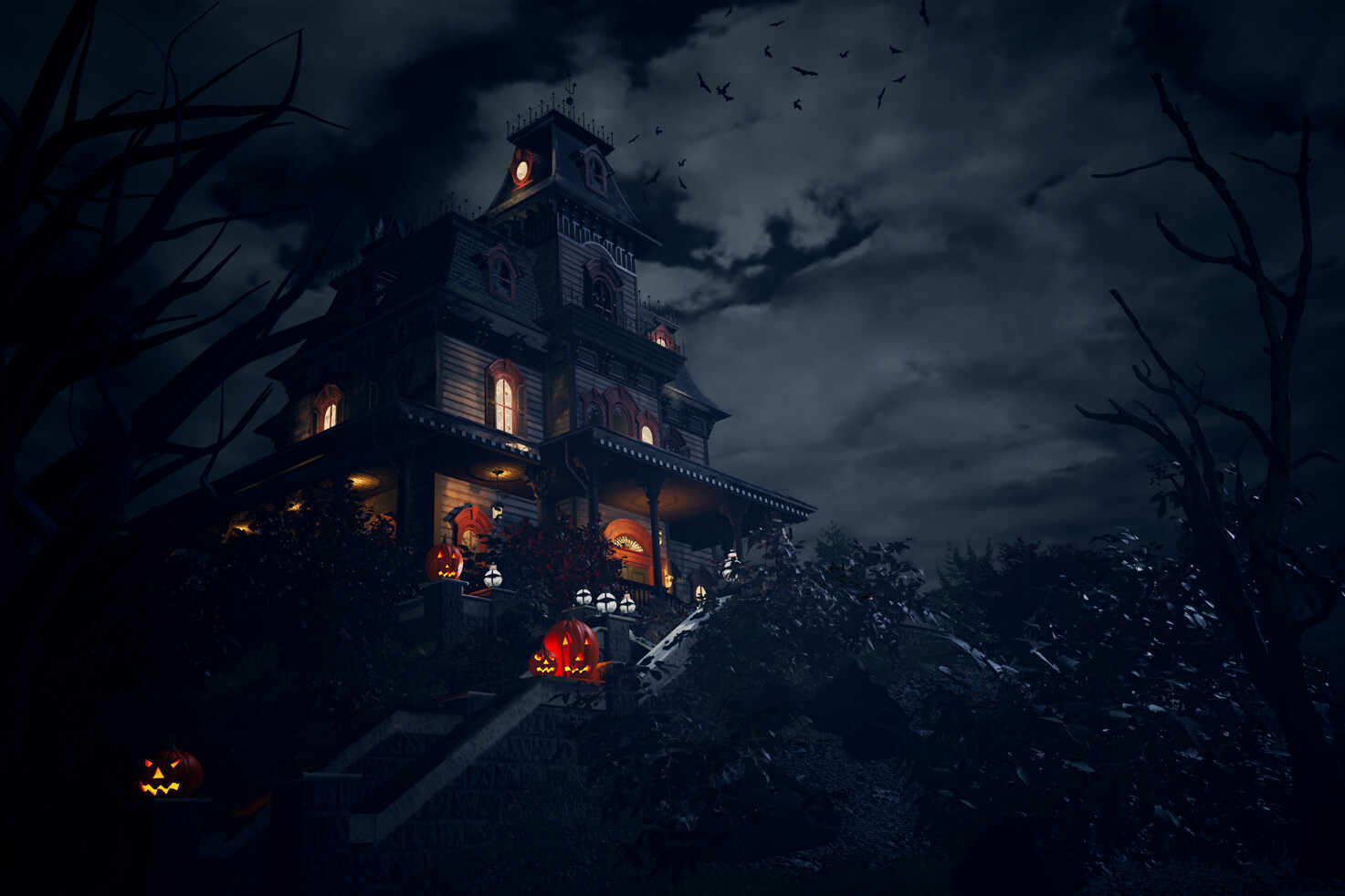 ArtStation - Haunted Manor