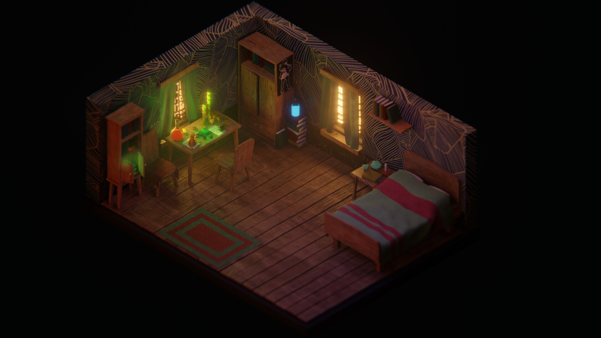 ArtStation - Alchemist room
