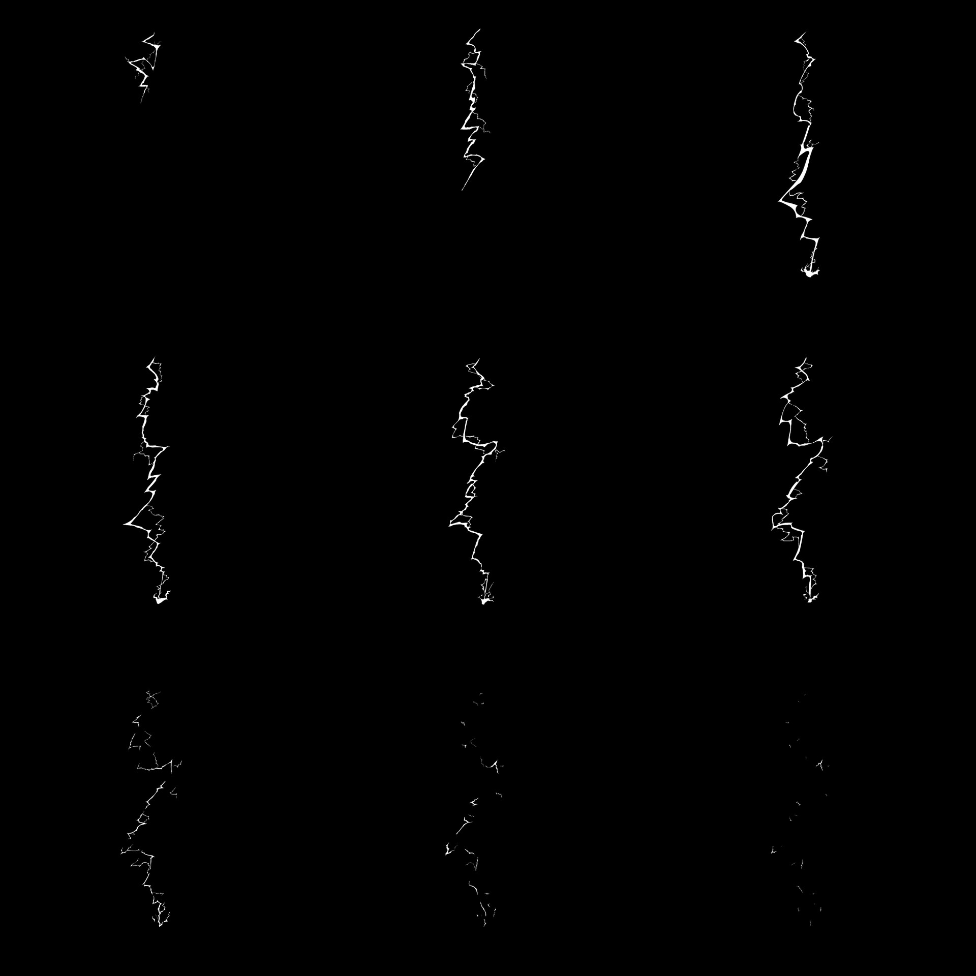 lightning strike sprite sheet