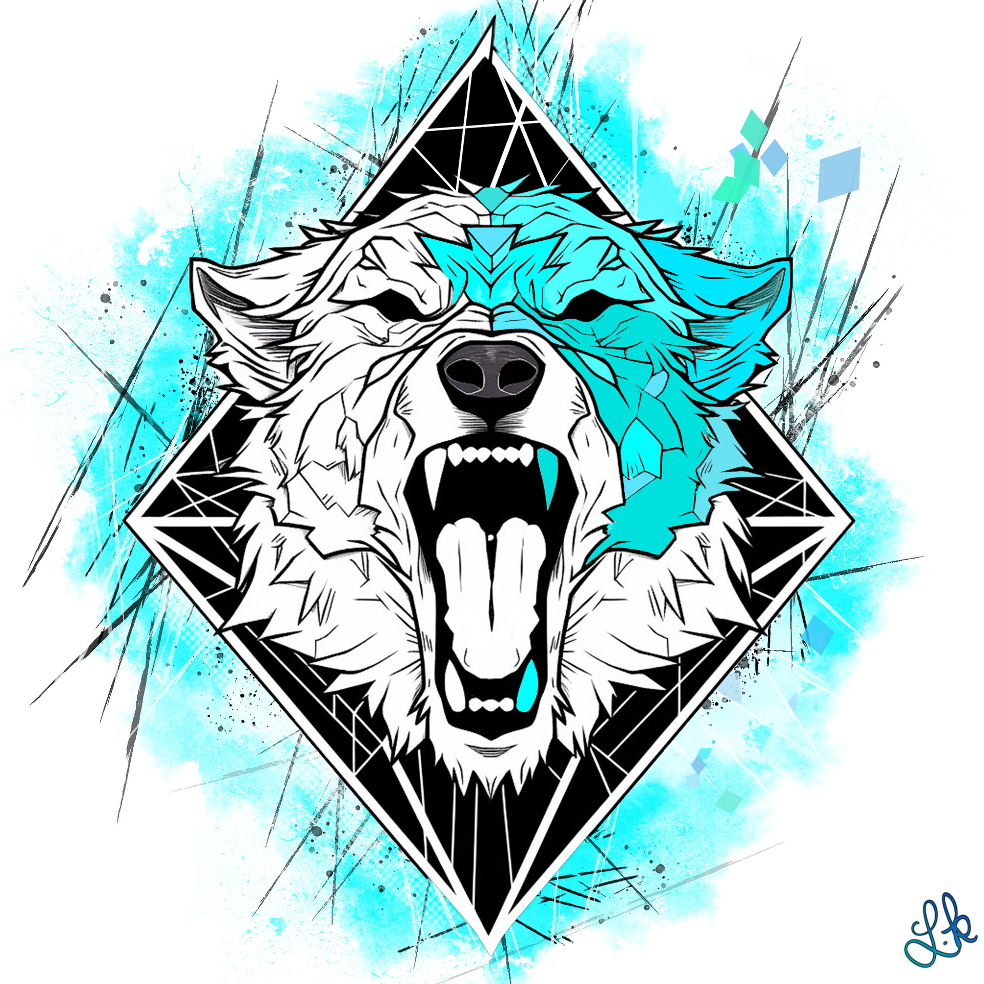 ArtStation - hungry wolf