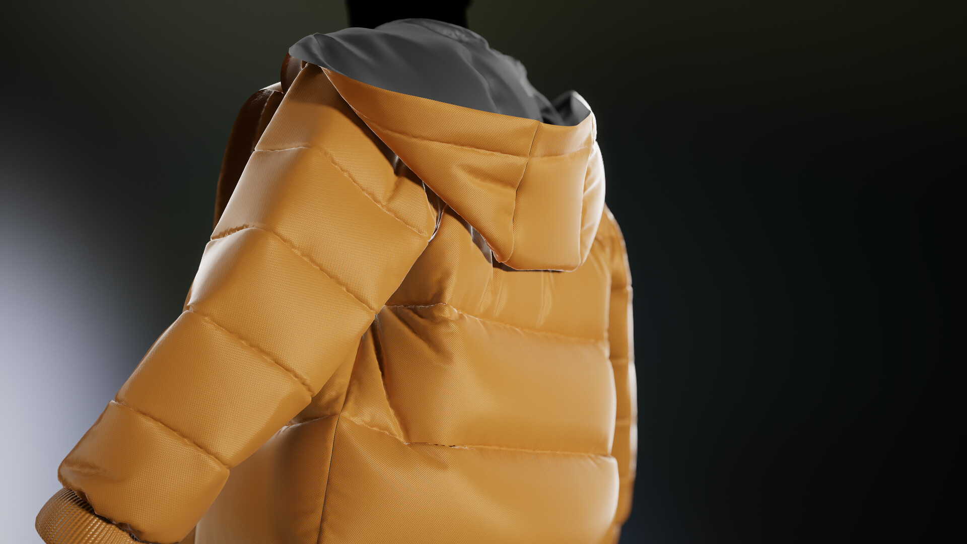 ArtStation - Puffed Jacket Marvelous Designer