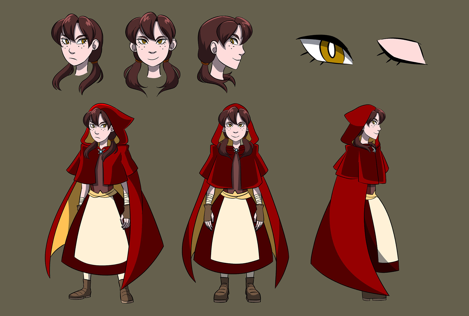 ArtStation - Red Riding Hood Design
