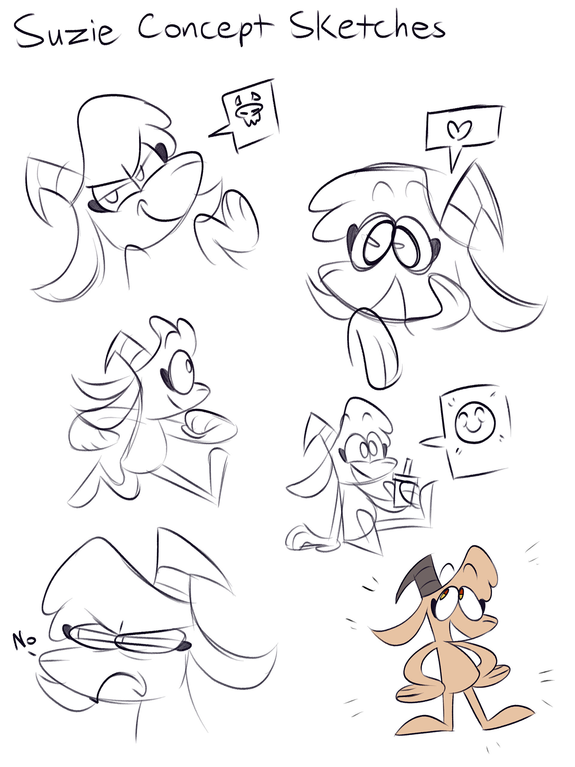 ArtStation - Cartoon Character Concept