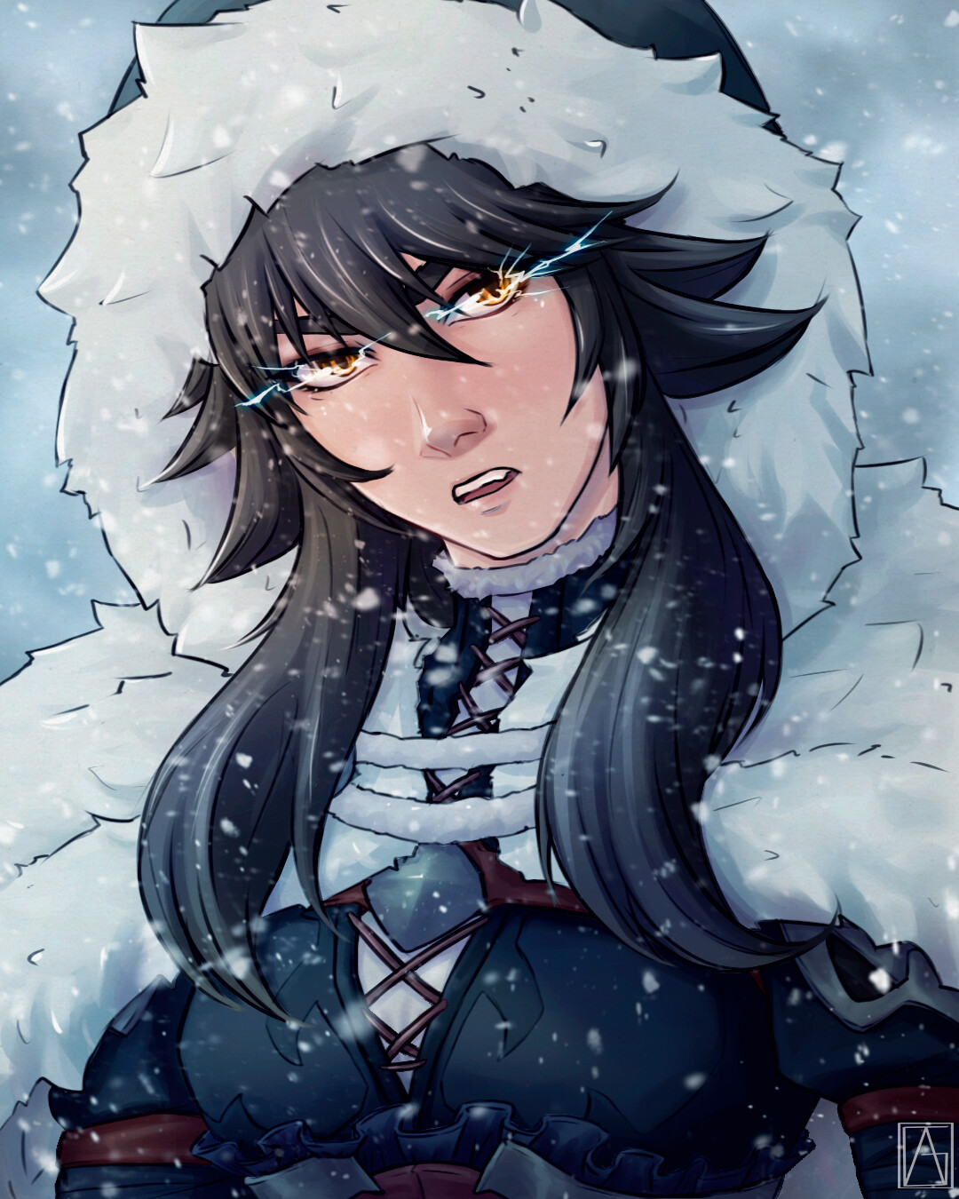 ArtStation - Wolf Girl - Illustration