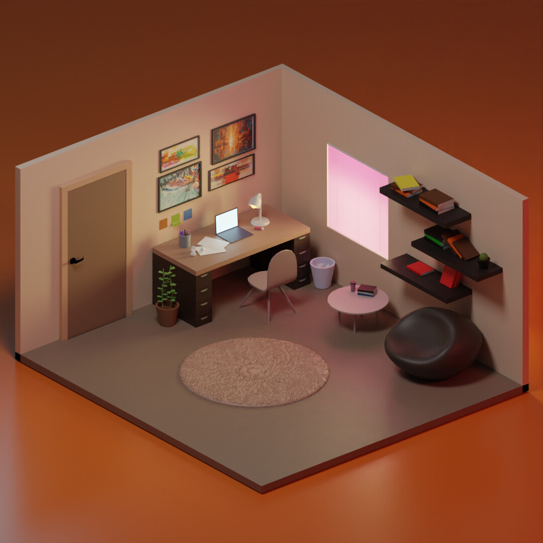ArtStation - Study room