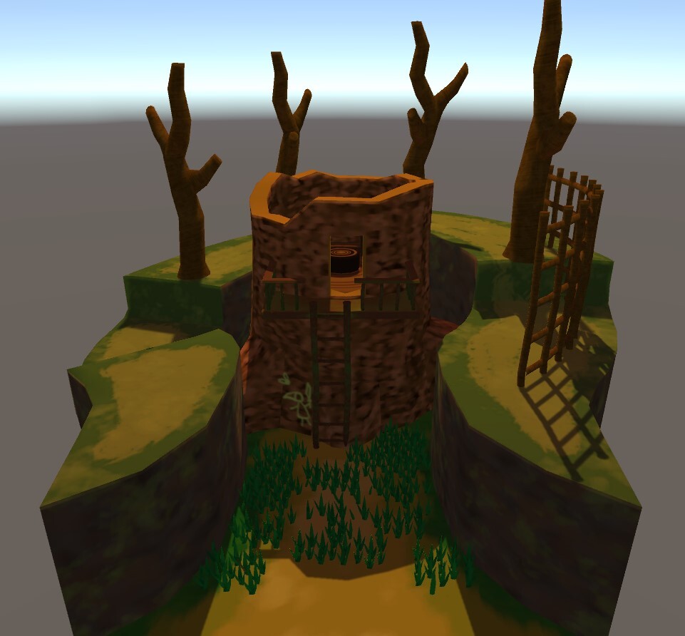 ArtStation - Zelda's house