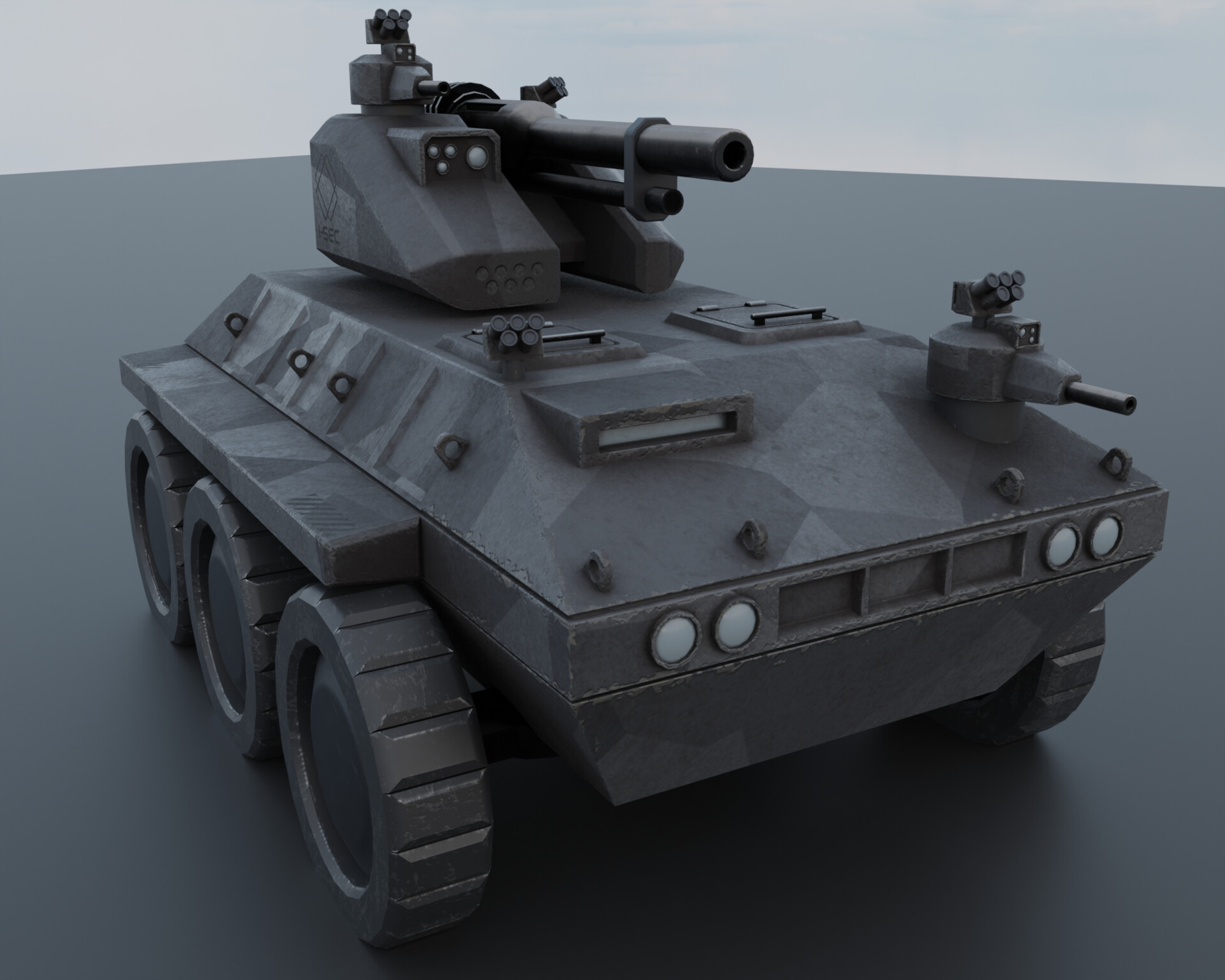 ArtStation - M91 Valhalla Infantry Fighting Vehicle