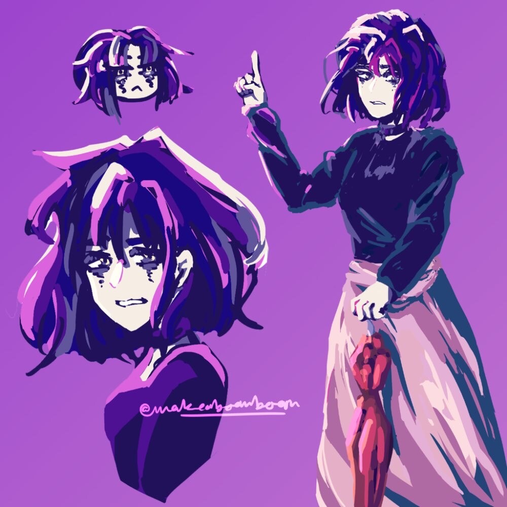 ArtStation - ludika from the ember knight