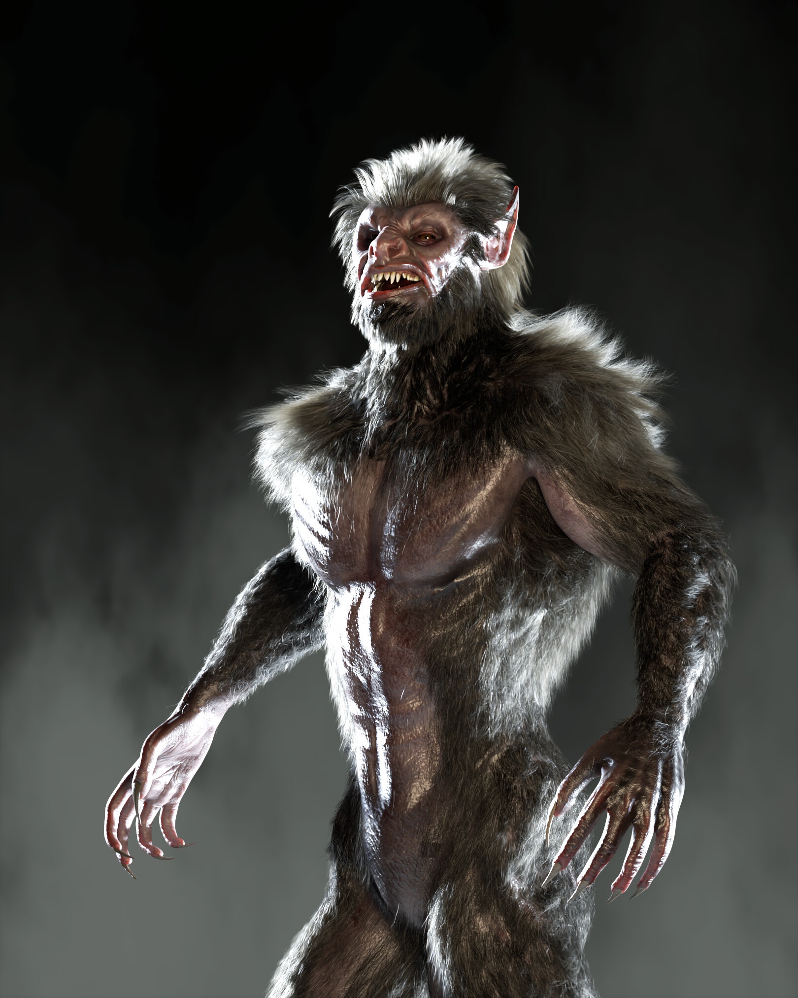 ArtStation - Hank the Half Breed