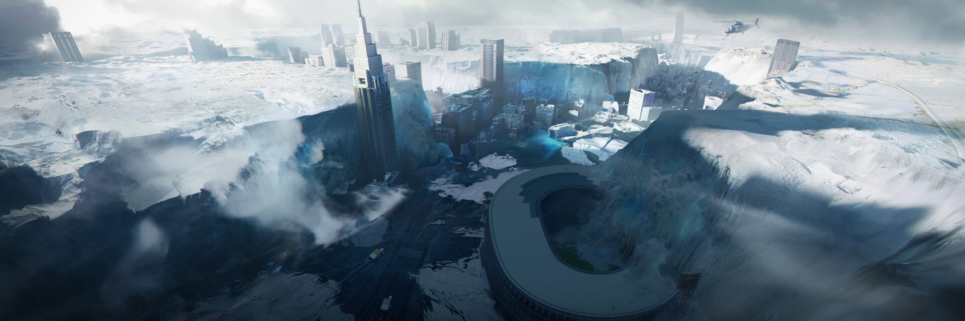 ArtStation - frozen city