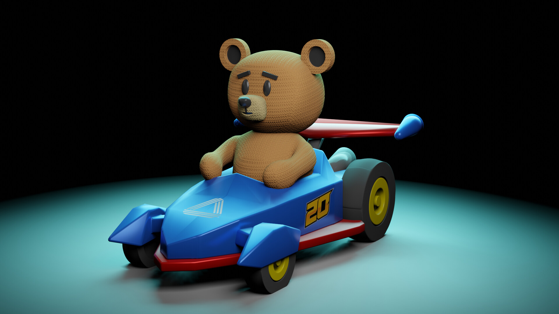 ArtStation - Bear and Car