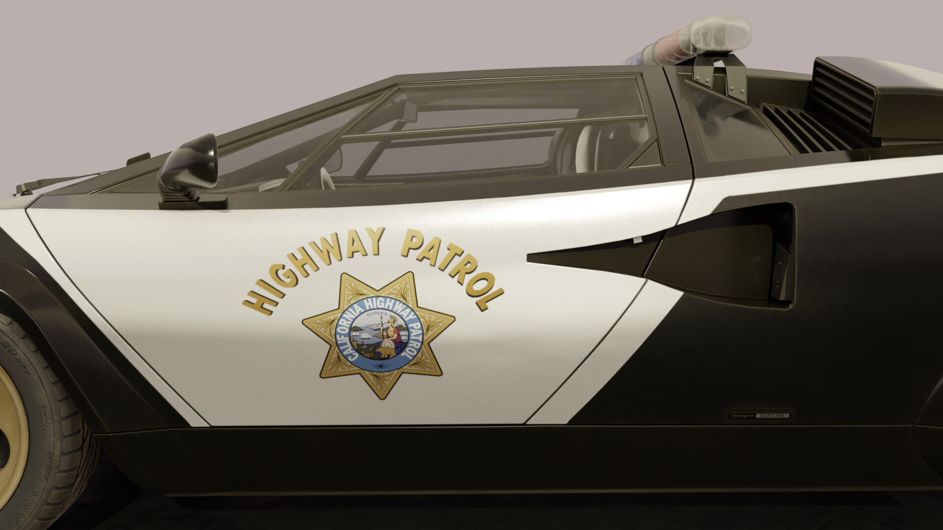 Rinat_Abregov - Lamborghini Countach California Highway Patrol