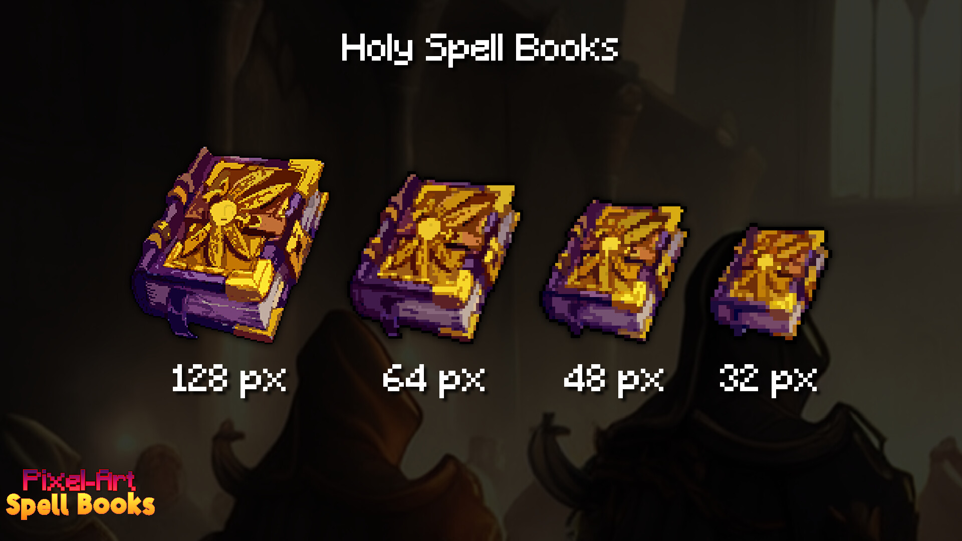 King Game Assets - Pixel-Art Spell Books