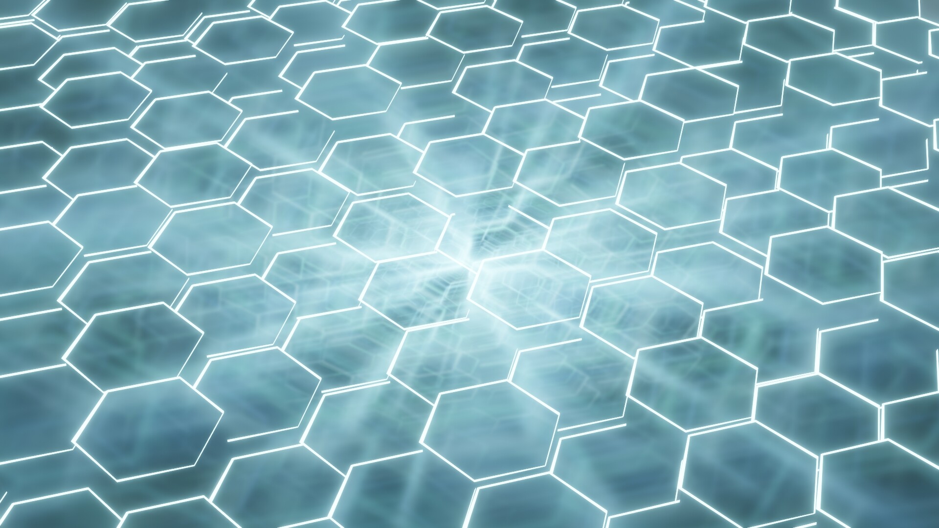 ArtStation - Hexagon abstract art