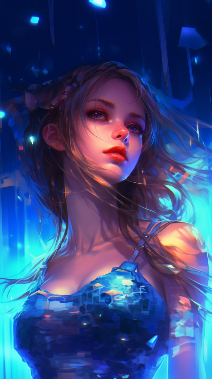 ArtStation - I like water. Gentle That Lady.