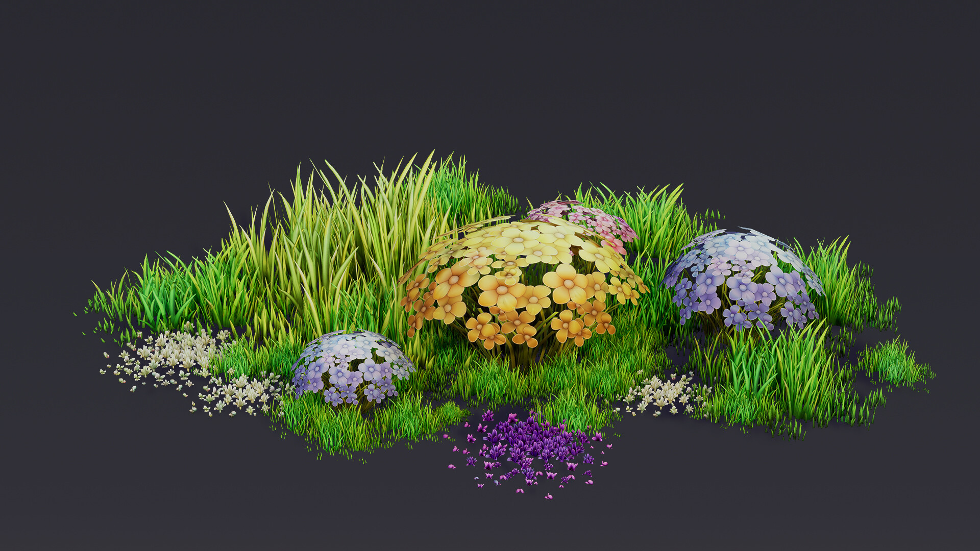 Thunder Cloud Studio - Crimson Field Stylized Full Modular Package