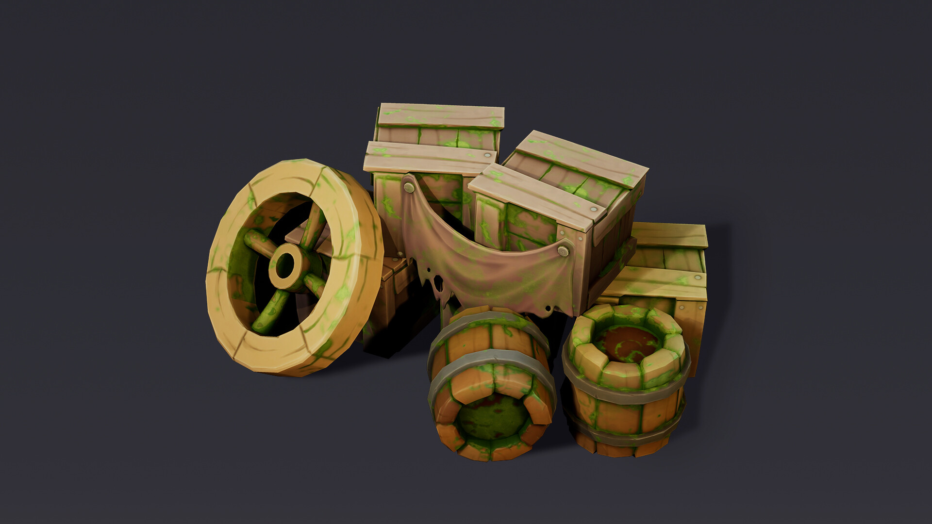 Thunder Cloud Studio - Crimson Field Stylized Full Modular Package