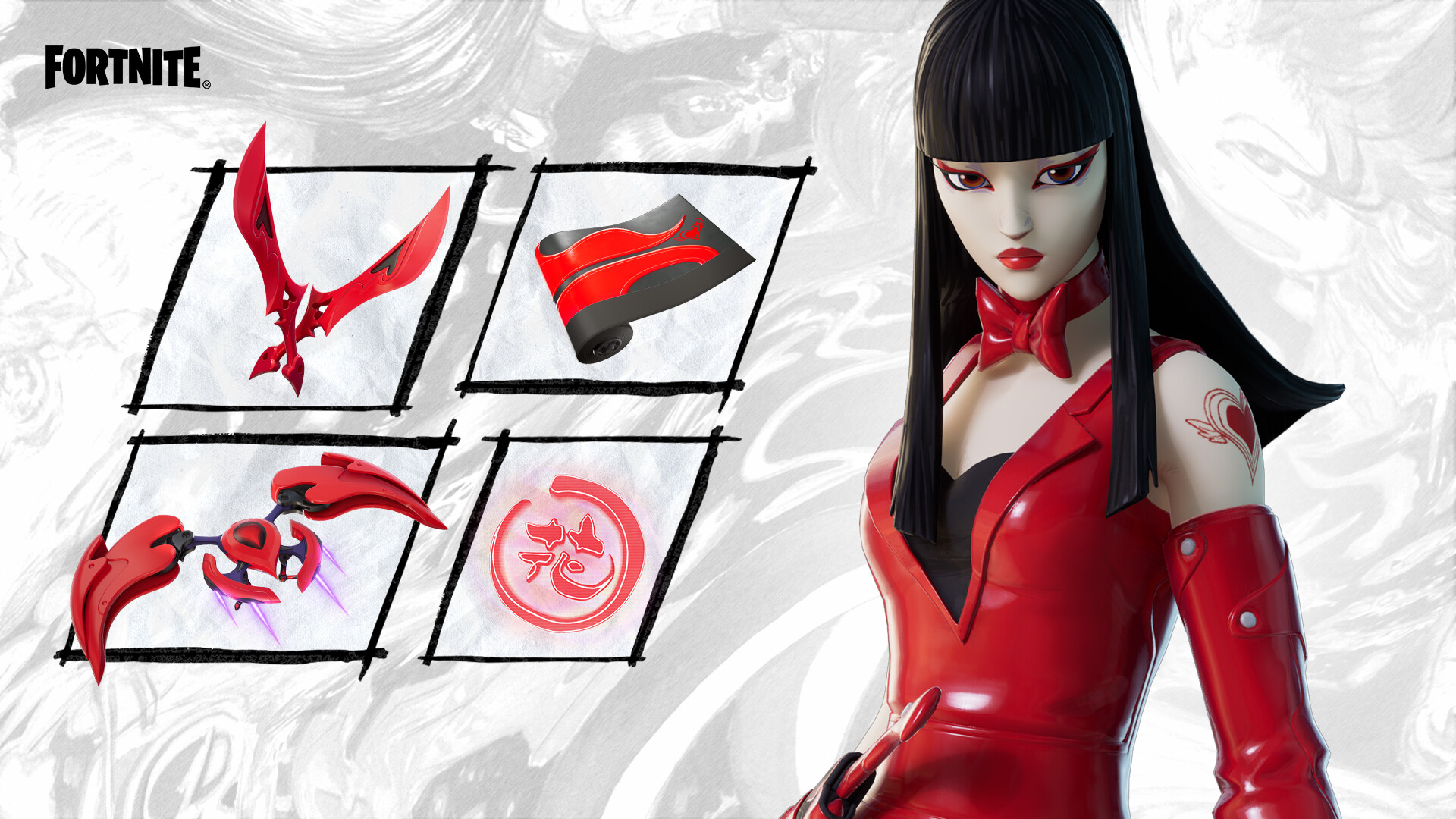 Emily Solomon - Fortnite| Crossheart Skin