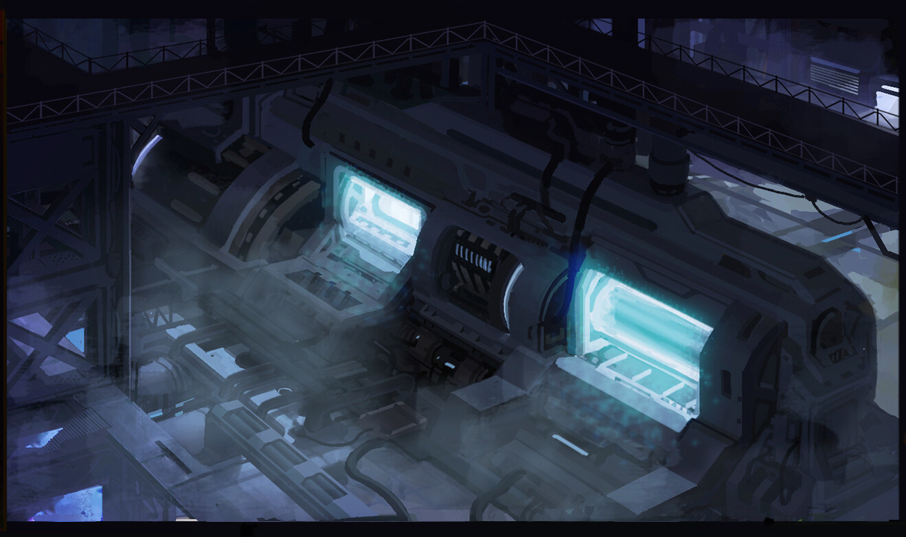 Bryan Flynn - Aliens Industrial Refinery Ideas