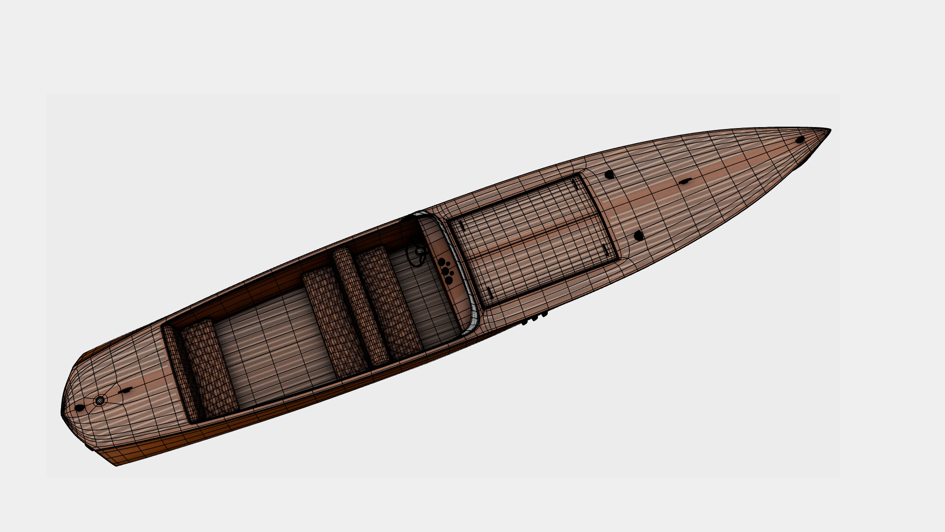 Onur Ulukut - Classical Wooden Run Boat