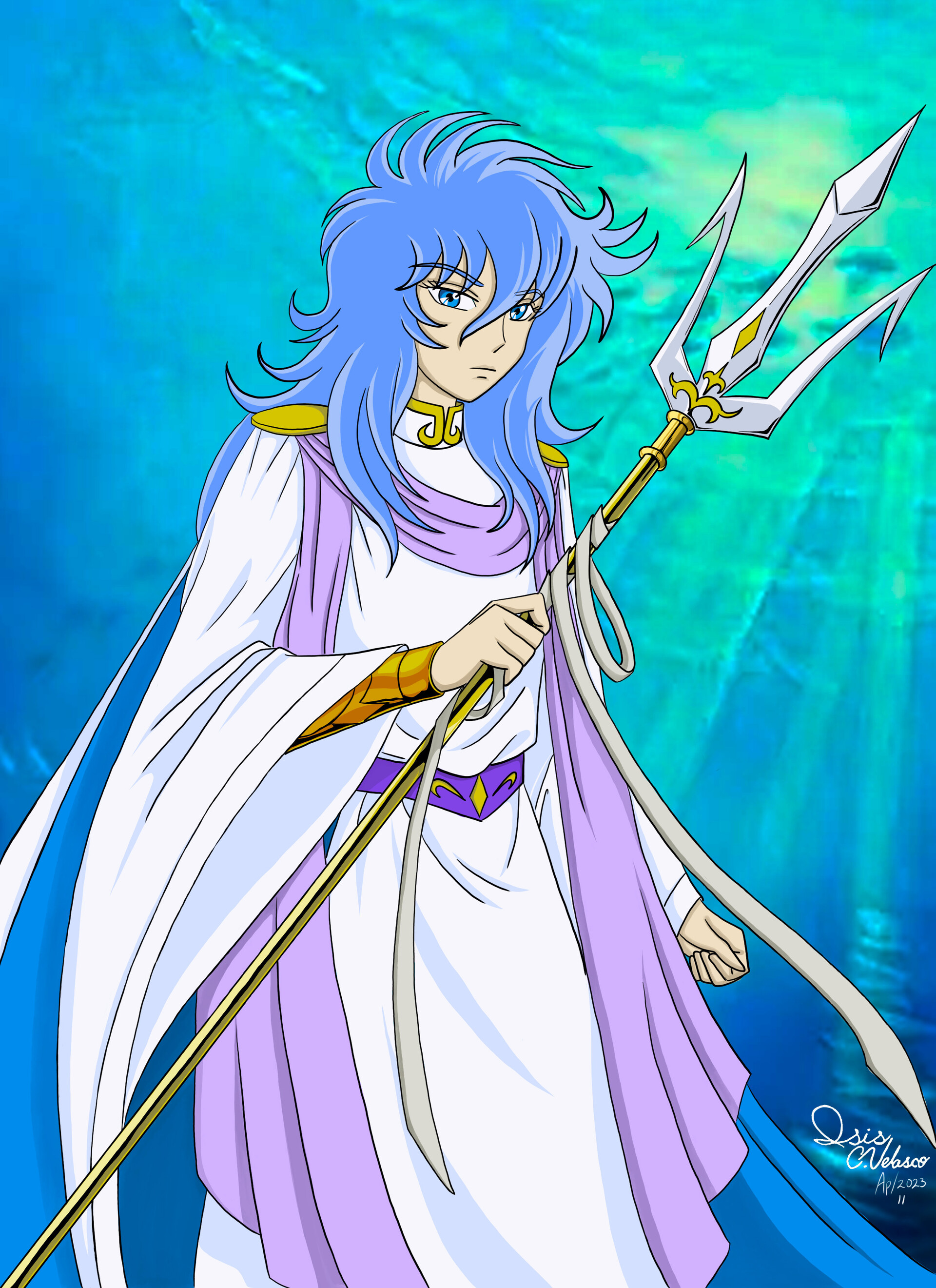 ArtStation - Poseidon (fan-art)