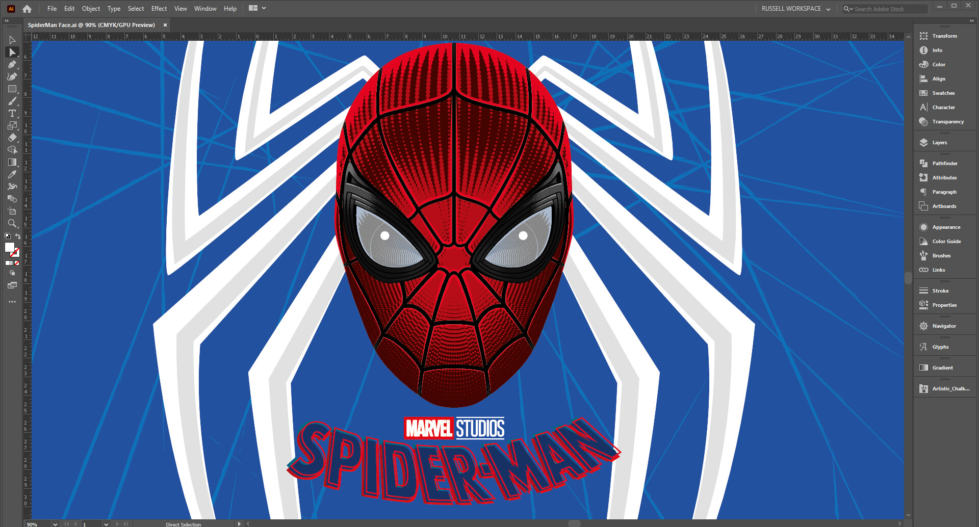 Spiderman Face Picture