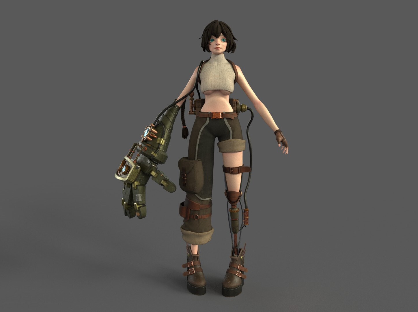 ArtStation - Steampunk character