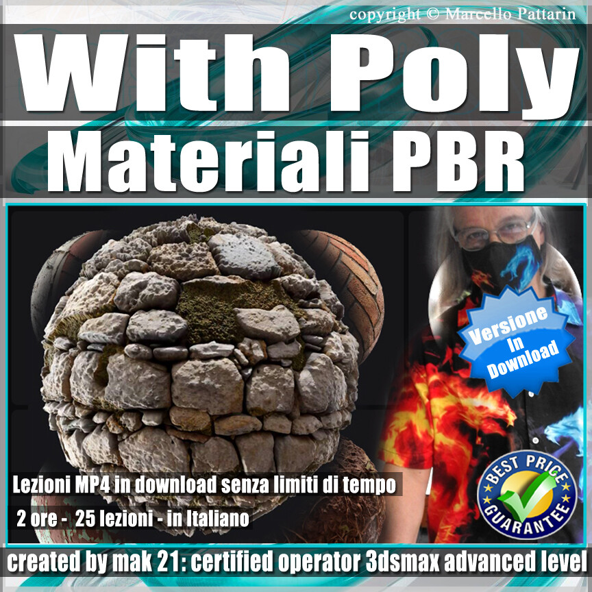 ArtStation - With Poly A.I. Materiali PBR Per Tutti.