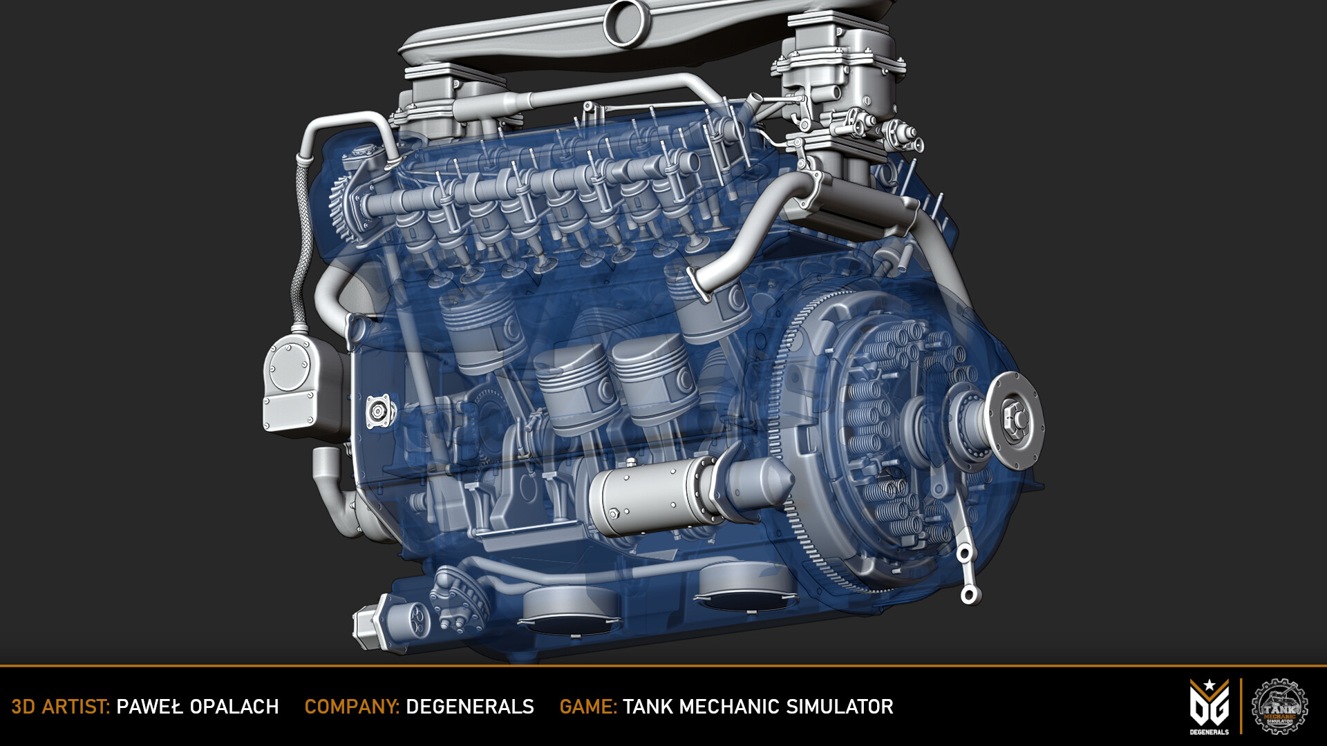 Paweł Opalach - Ford GAA - Tank Mechanic Simulator